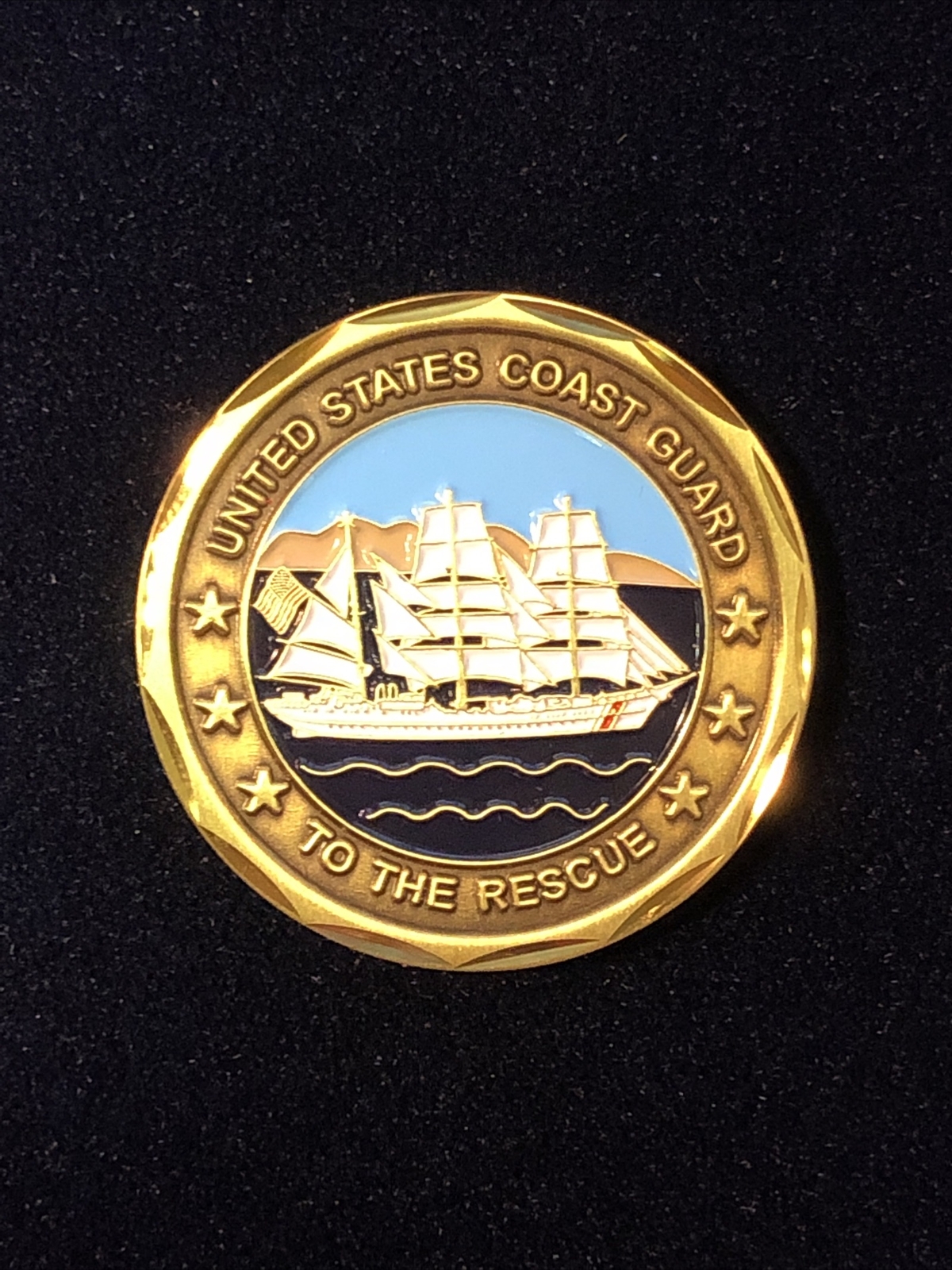 USCG United States Coast Guard To The Rescue 1790 Challenge Coin | eBay