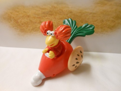 MCDONALDS TOY Fraggle Rock Muppets Red Radish 1988 Vegetable Toy Car ...
