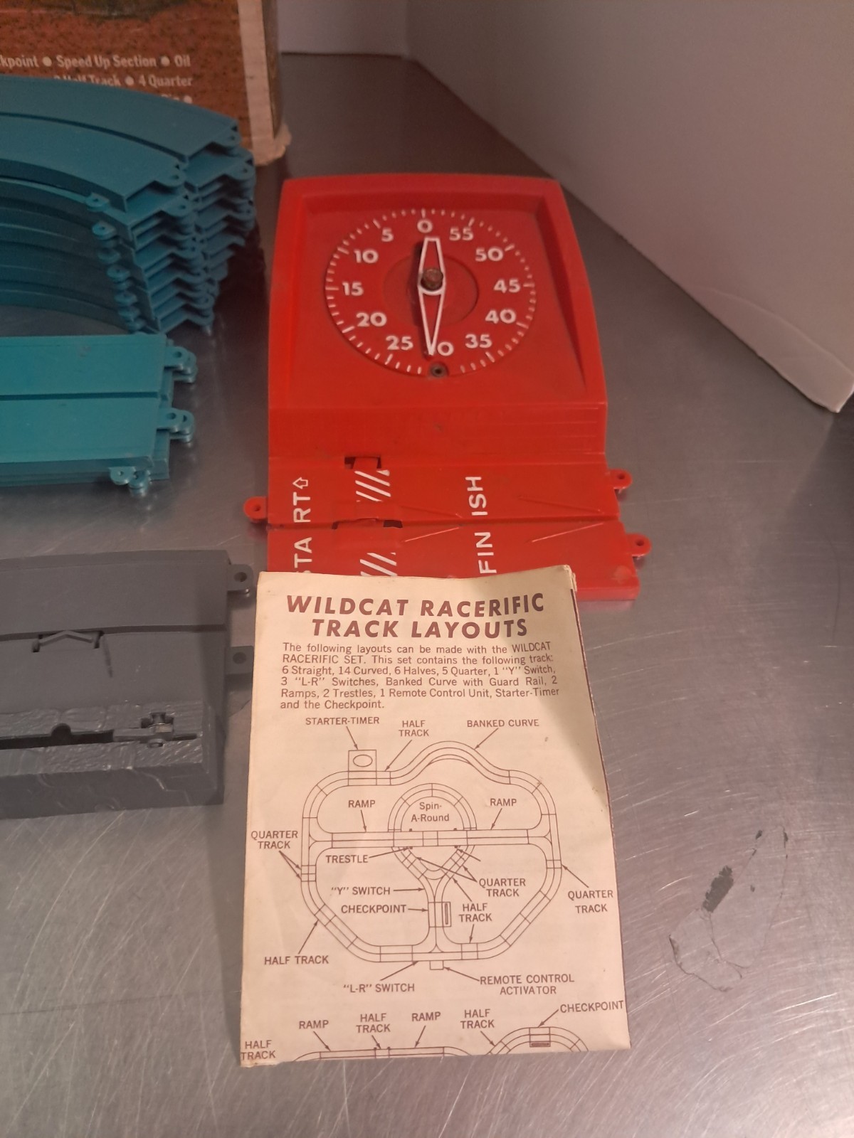 Vintage 1968 IDEAL - MOTORIFIC FIREBIRD RACERIFIC - Racing Set Original ...