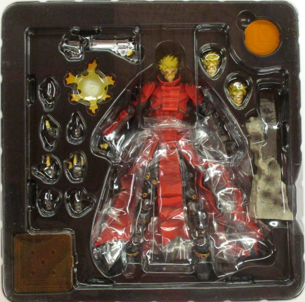 Revoltech Yamaguchi Trigun VASH the Stampede Figure #091 Kaiyodo W/box ...
