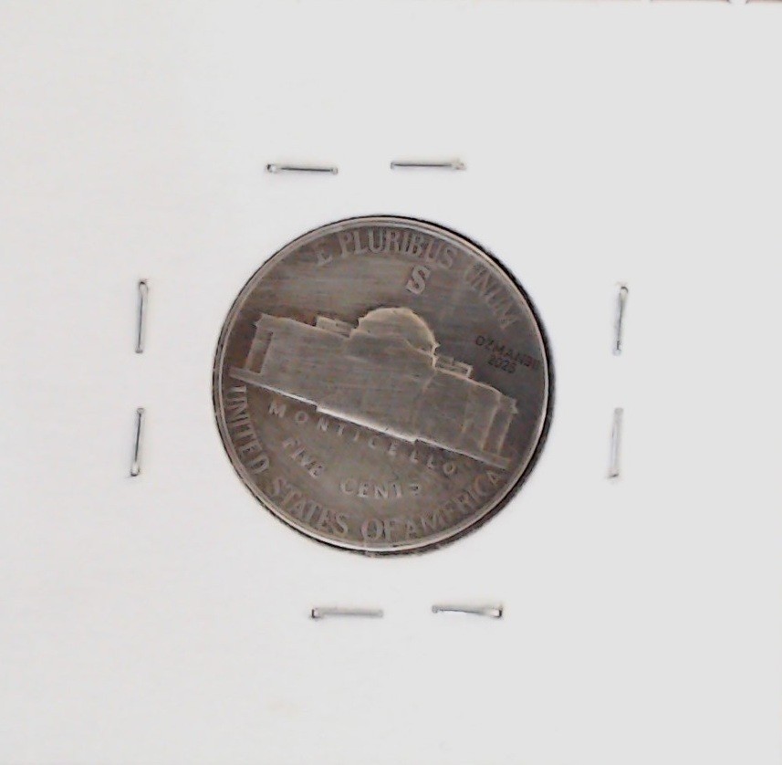 HOBO Pirate Girl With Octopus Made From A REAL WWII Silver Nickel ...