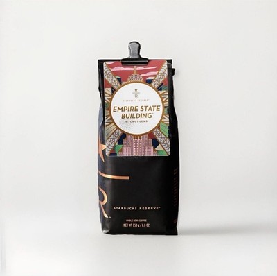 Starbucks Reserve NYC Empire State Building Microblend Coffee Beans 8 ...