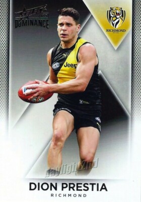 2019 RICHMOND TIGERS AFL Premiers Card DION PRESTIA Dominance | eBay ...