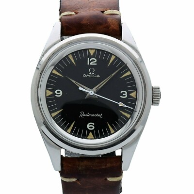 Omega Seamaster Railmaster CK2914 Vintage 38mm Manual UB418 | eBay
