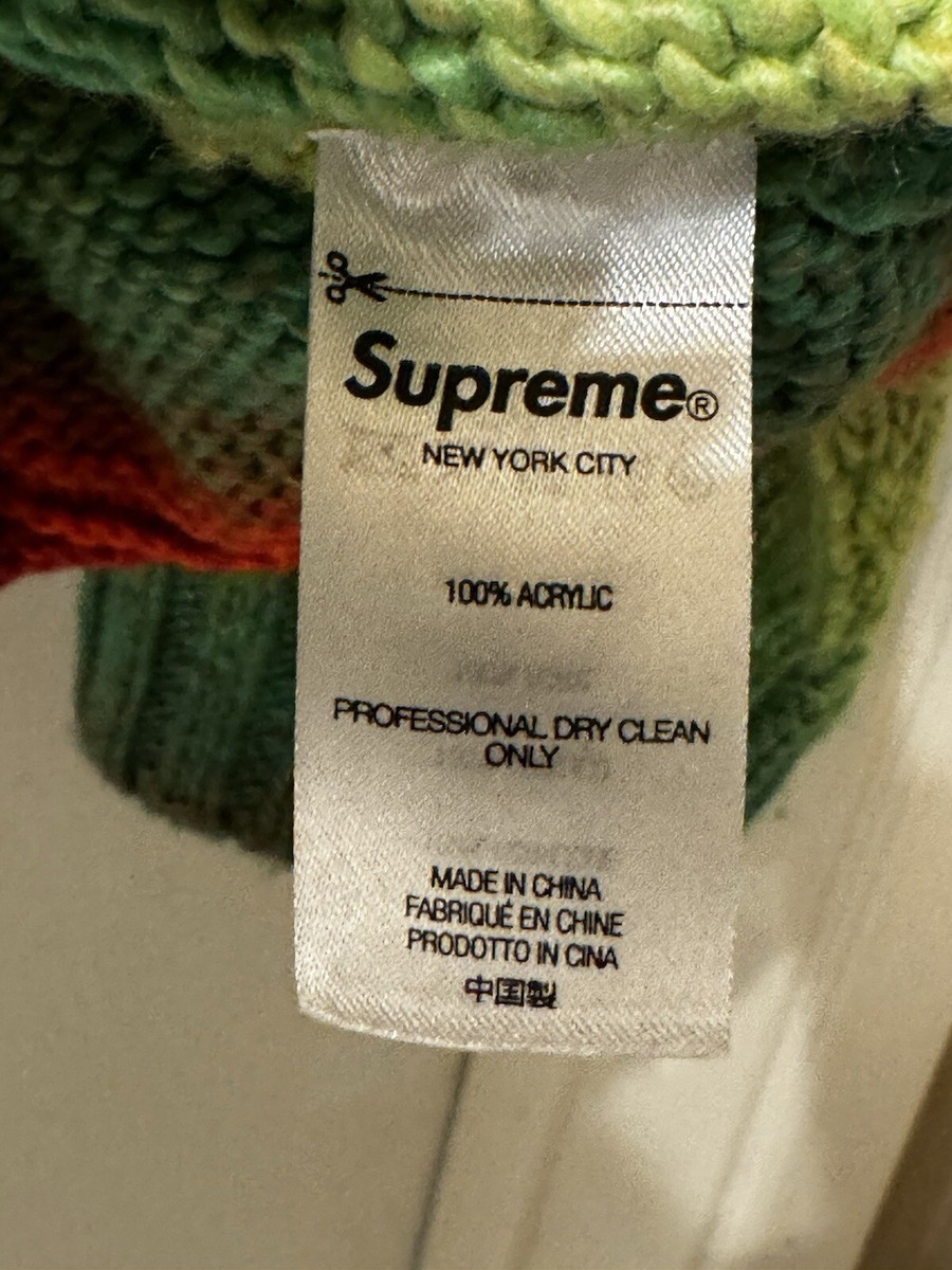 Supreme Gradient Stripe Sweater | eBay Supreme Gradient Stripe Sweater | eBay