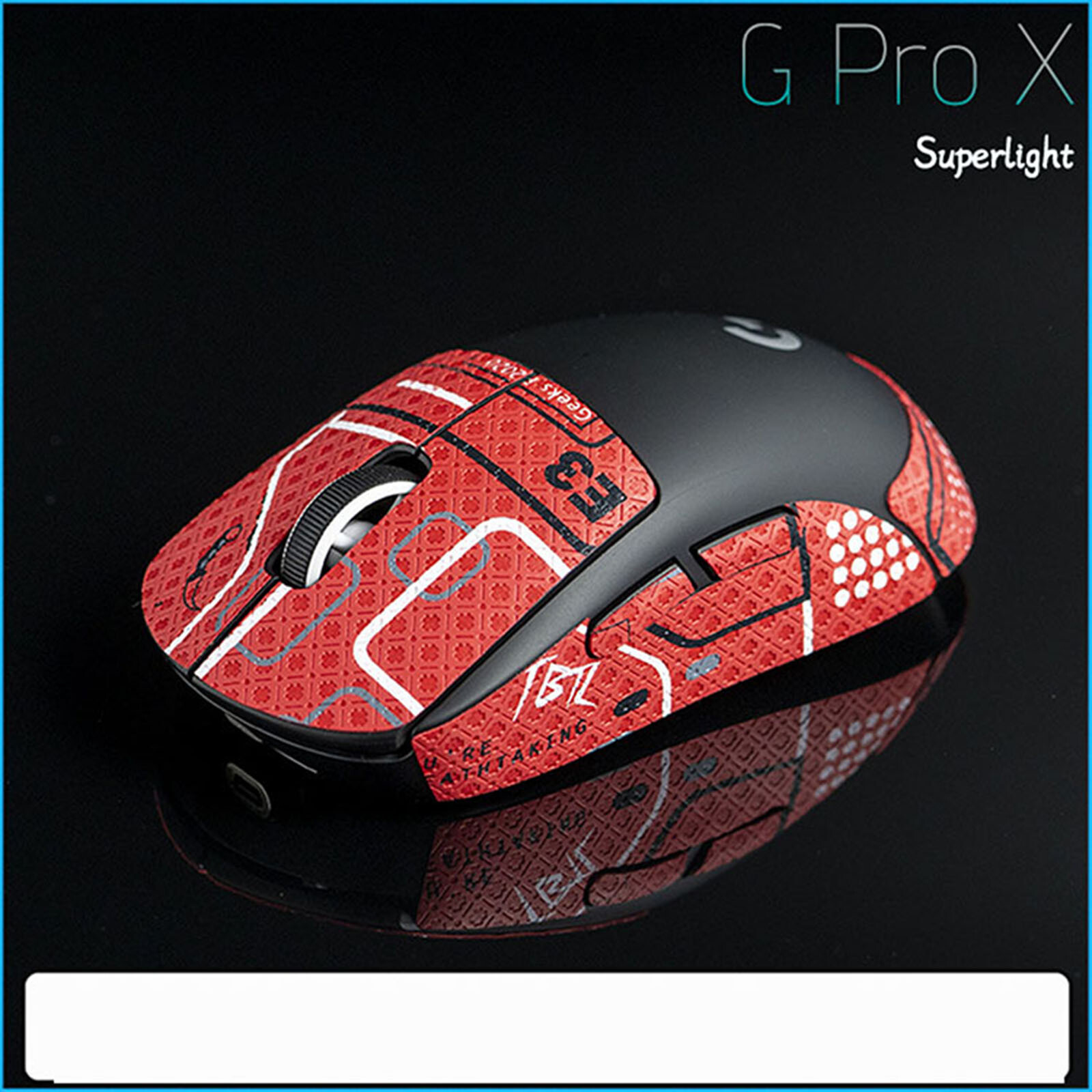 Mouse Non-slip Grip Sticker for Logitech G Pro X Superlight GPW 2 ...