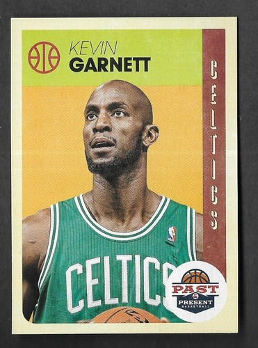 KEVIN GARNETT 2012-13 PANINI PAST & PRESENT BASKETBALL CARD #18 CELTICS ...