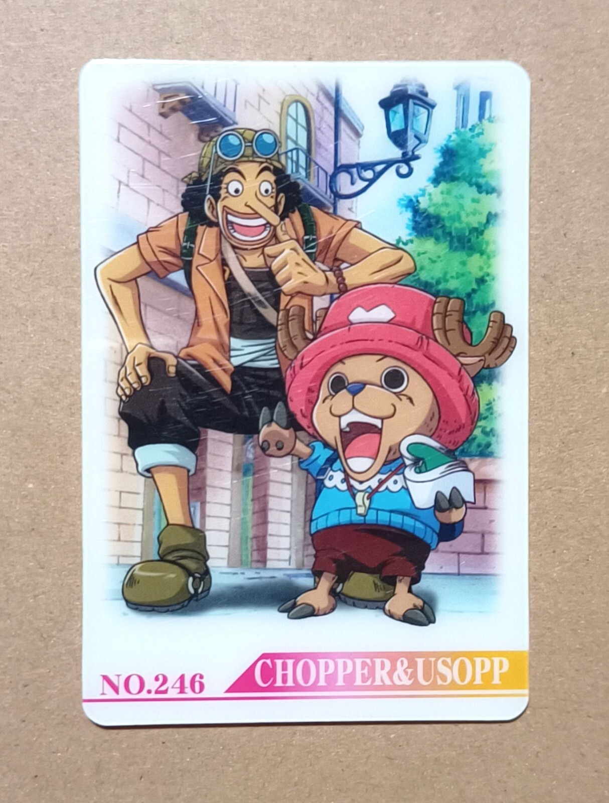 No.246 Chopper & Usopp One Piece Gummy Card Trading Card Gumi 2005 | eBay
