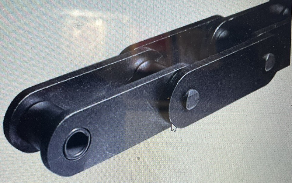 10' Diamond C2060H Riveted Double Pitch Roller Conveyor Chain New x ...