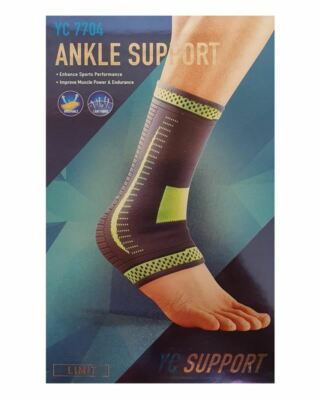 YC Support Gym sports Ankle Support Improve Muscle Power 1 Pack One ...