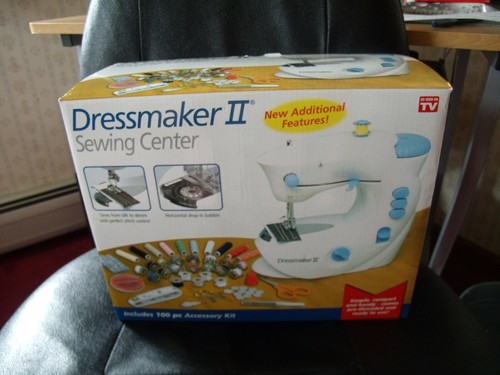 DRESSMAKER II SEWING CENTER COMPACT SEWING MACHINE AS SEEN ON TV ...