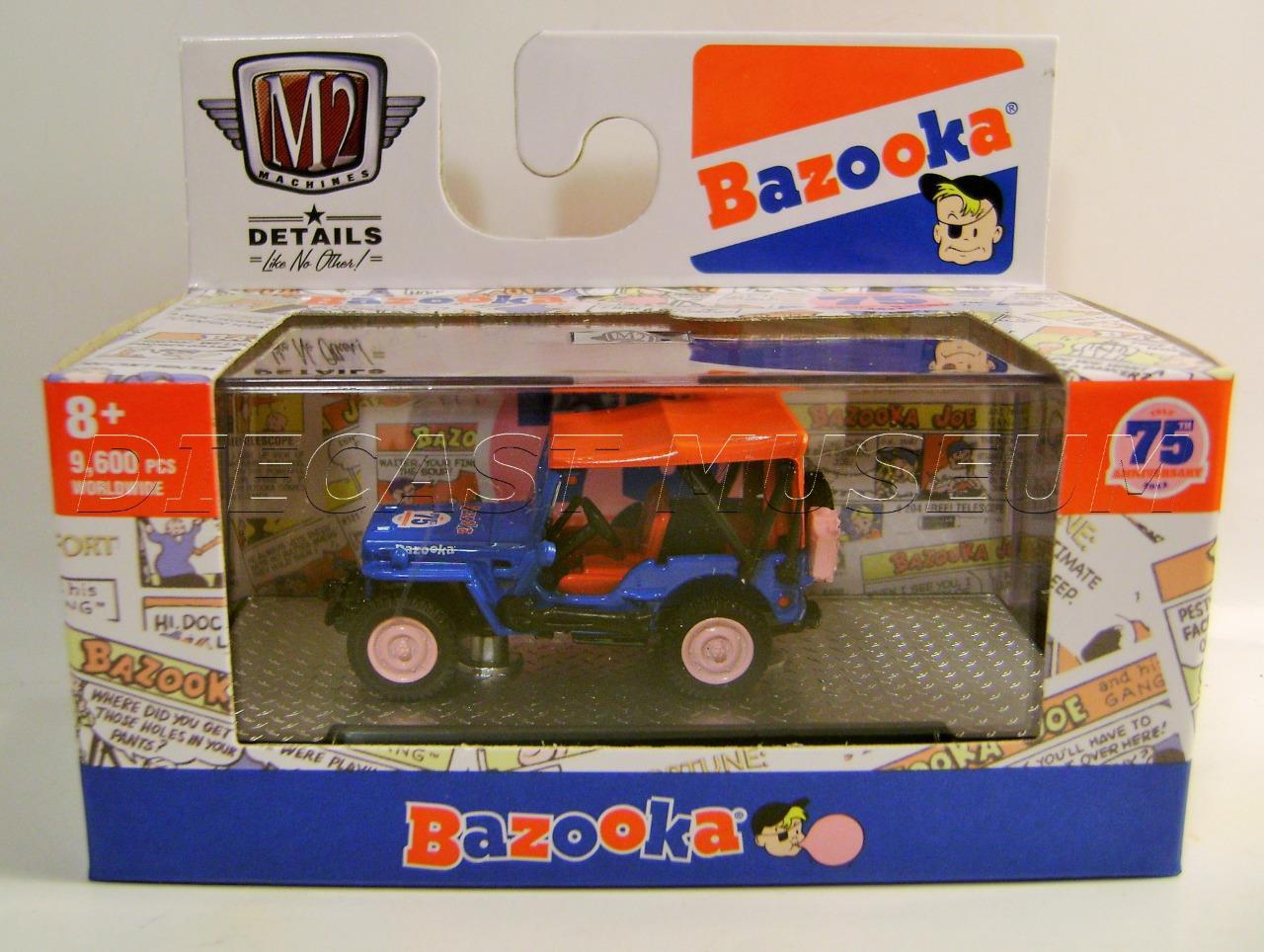 1944 '44 WILLYS MB JEEP BAZOOKA JOE GUM EDITION M2 MACHINES 2022 | eBay