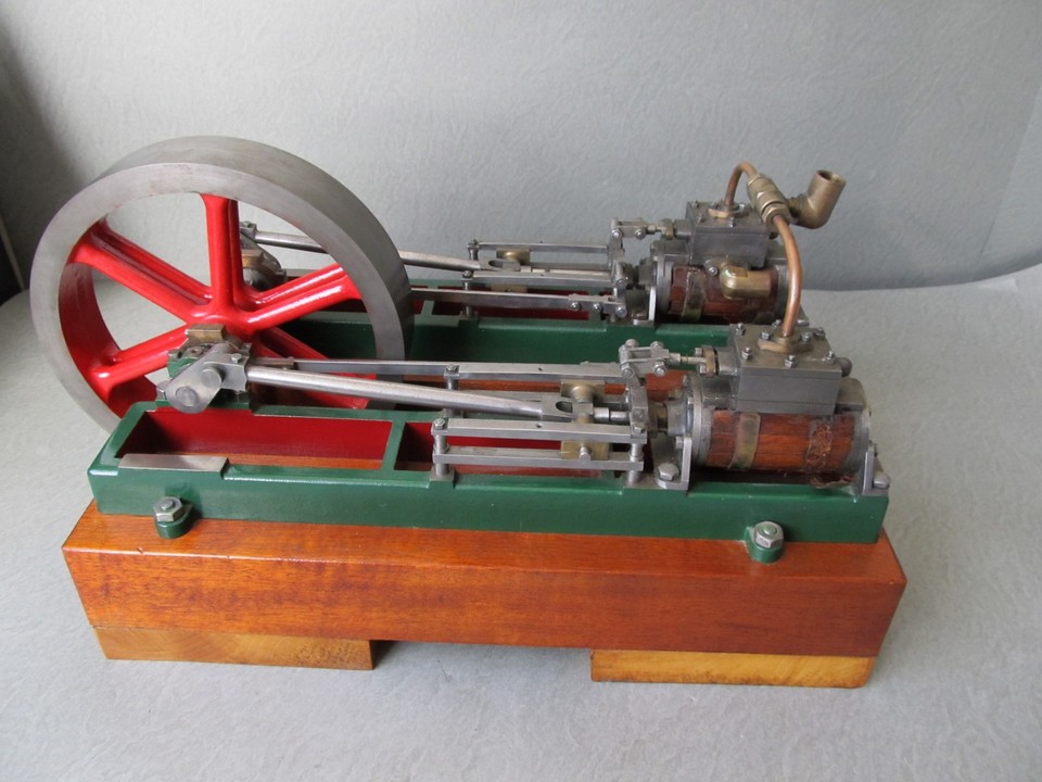 Twin Victoria Steam Engine Stuart-? ***Pls Read" | eBay