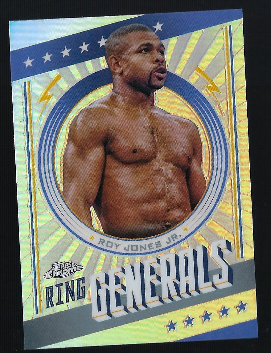 Roy Jones Jr. 2024 Topps Chrome #RGA-RJ Ring Generals Autographs - Red ...