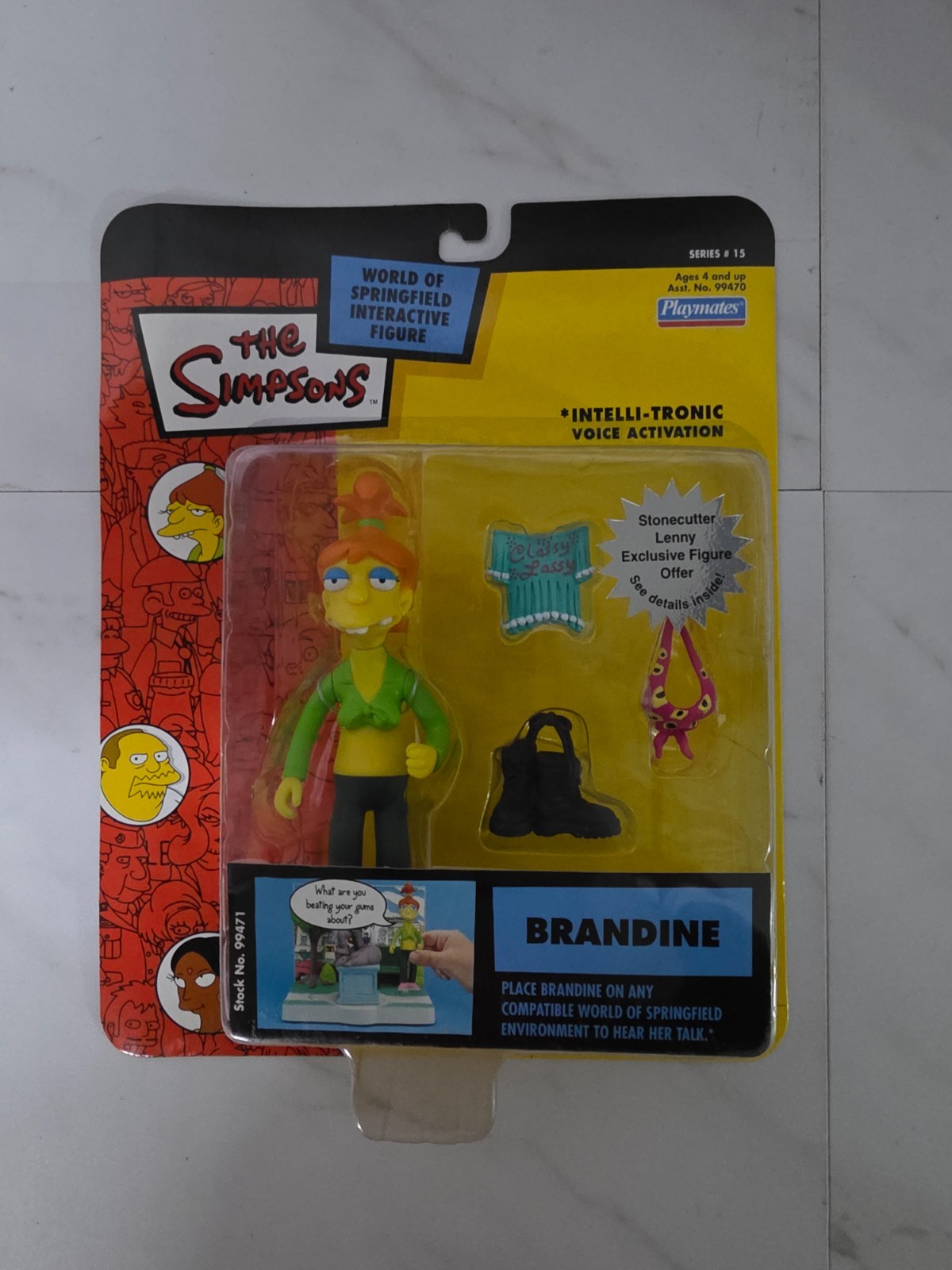 Brandine Series 15 World of Springfield THE SIMPSONS Playmates MIB NEW ...