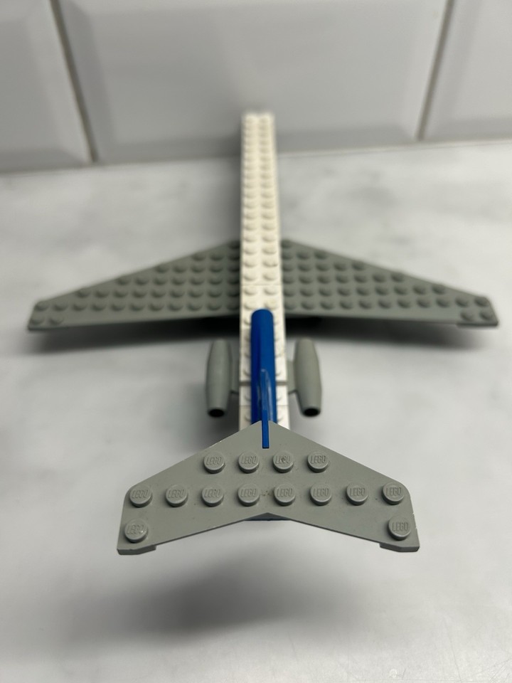 LEGO 1560 Lufthansa airline Boeing 727 aeroplane jet promo set 1976 ...