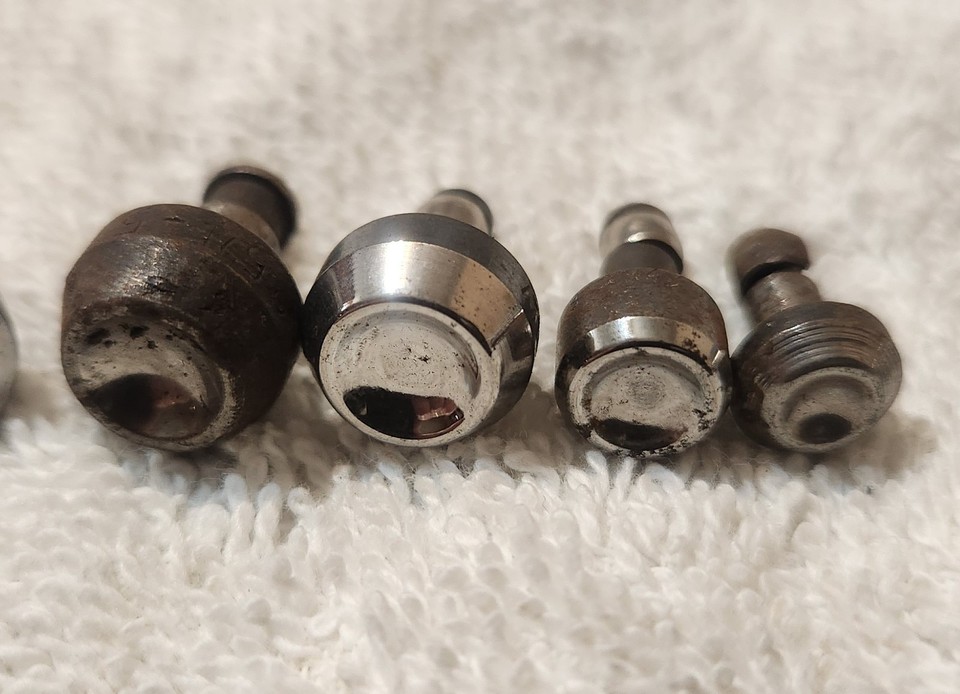 AIRCRAFT / AVIATION TOOLS 1/8 DIMPLE SET MALE AND FEMALE PARTS FOR ...