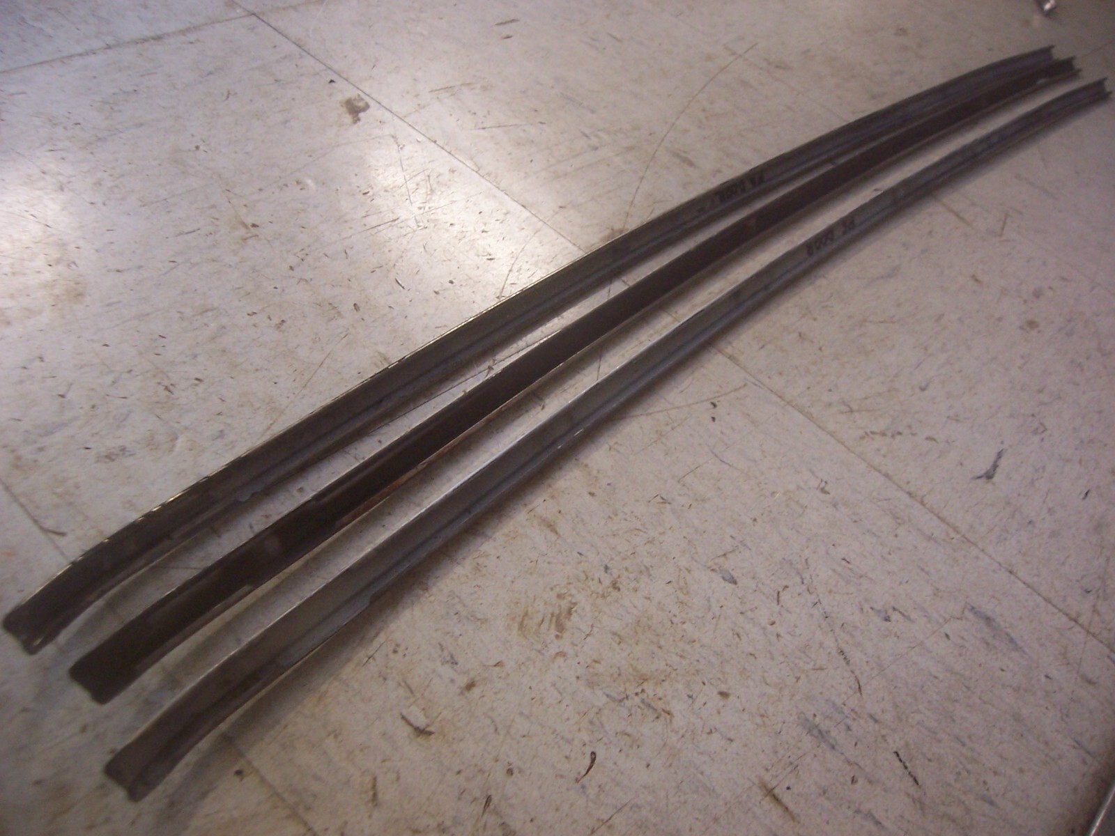 1-1971 pontiac grand prix vinyl top trim,molding,model j,1969,1970,1972 ...