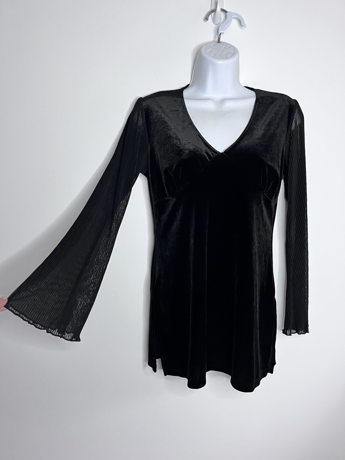Vintage Maria Gabrielle New Year Velvet Mini Dress Un… - Gem