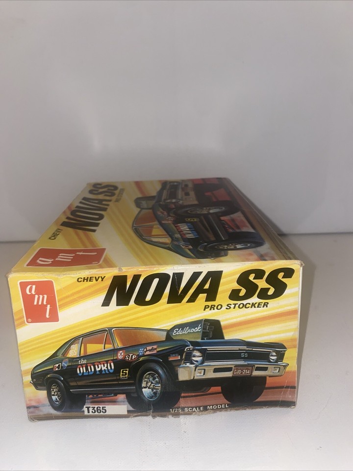 AMT Chevy Nova SS Pro Stocker Car Model Kit Sealed Parts | eBay
