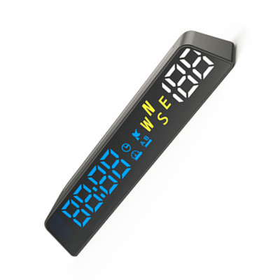 Car Code Meter Altimeter Head Up Display Digital GPS Speedometer Plug ...