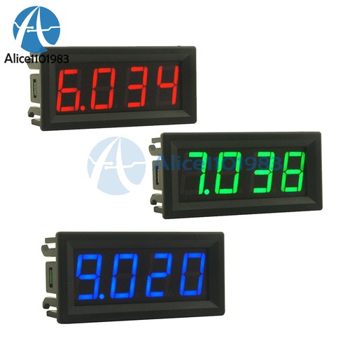 0-100V 0.56in LED Mini Digital Voltmeter Voltage Meter Volt Panel ...