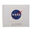 NASA USA Flag Wallet Bifold Men's Astronaut Buzz Aldrin Name White ...