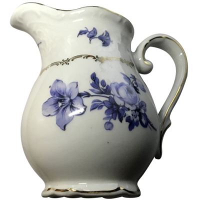 Vintage Schumann Bavaria US Zone, Blue Flower w Gold Trim Coffee ...