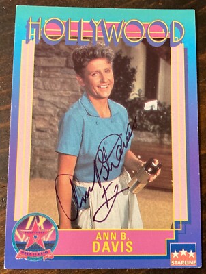 ANN B. DAVIS Hand Signed Autograph VINTAGE ORIG NON-SPRTS CARD PHOTO ...