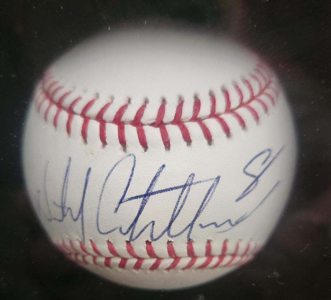 Nick Castellanos Autographed Rawlings OML Baseball MLB AUTHENTICATION ...