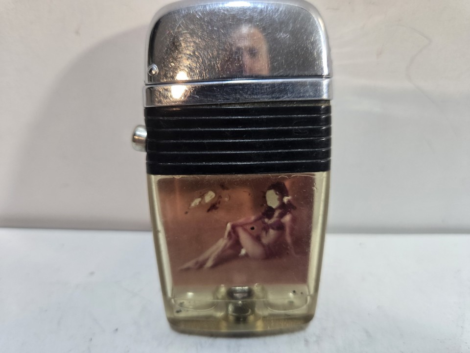 Rare Vintage Scripto Vu Lighter Sexy Pinup Girl 7968/29 | eBay