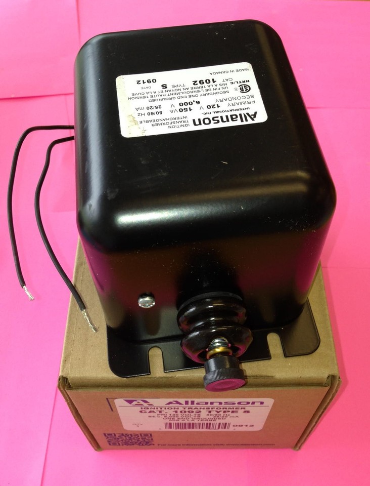 Allanson 1092S 6000V Ignition Transformer Gas Burners 612-6A020 Webster ...