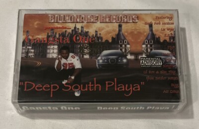 Deep South Playa [PA] -Gangsta One (Cassette, 2001, Billionaire Records ...
