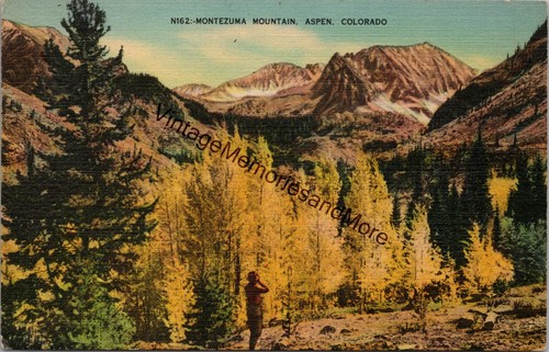 Montezuma Mountain Aspen Colorado Postcard PC275 | eBay