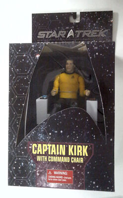1x RJ0243: Star Trek: 40th Anniversary: Captain Kirk with Command Chair ...