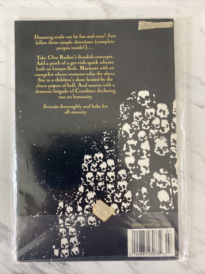 Clive Barker's Hellraiser Book 7 1991 Bagged VGC | eBay