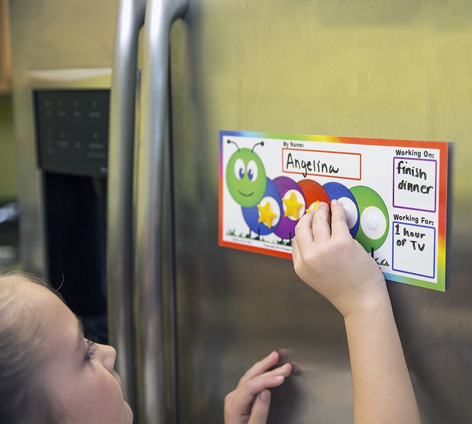 New! Caterpillar Token reward board, | Grelly USA