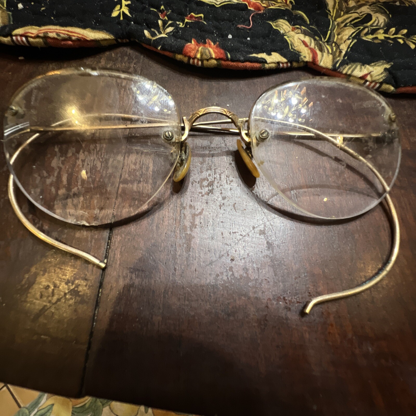 Antique Glasses Wire Frames Vintage Spectacles. Authentic! | eBay