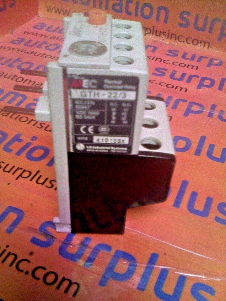 LG MEC GTH-22 GTH-22/3 THERMAL PROTECTION OVERLOAD RELAY | eBay