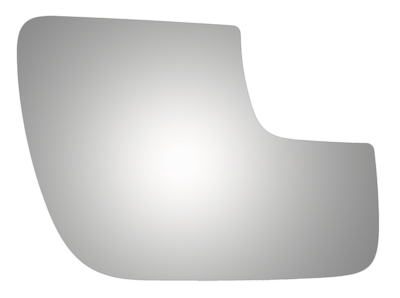 New Convex Passenger Side Replacement Mirror Glass For 2011-2016 Ford ...