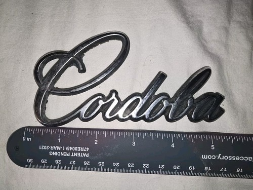 Cordoba Chrysler Metal Emblem Badge Symbol Logo 5'' | eBay