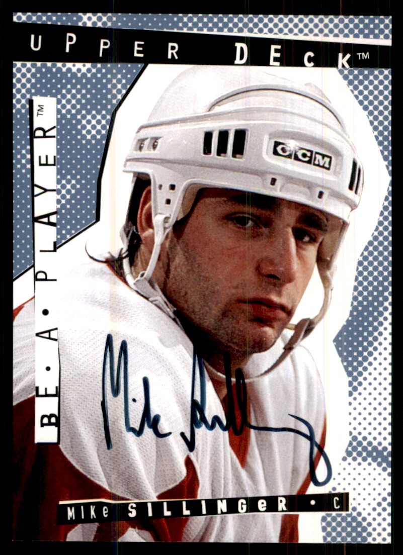 1994-95 Upper Deck Be a Player Autographs Mike Sillinger #171 | eBay