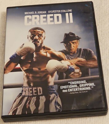 CREED II DVD SYLVESTER STALLONE , MICHAEL B. JORDAN | eBay