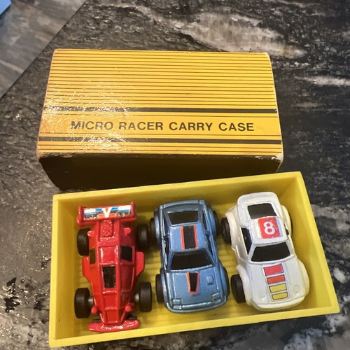 Vintage Lot of 3 Micro Machine Cars Racer Carry Case Matchbox 1988 | eBay
