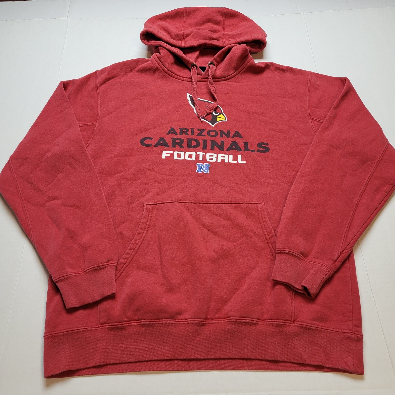 NFL Arizona Cardinals Sweatshirt Mens M Hoodie Red Pullover ?35 | eBay