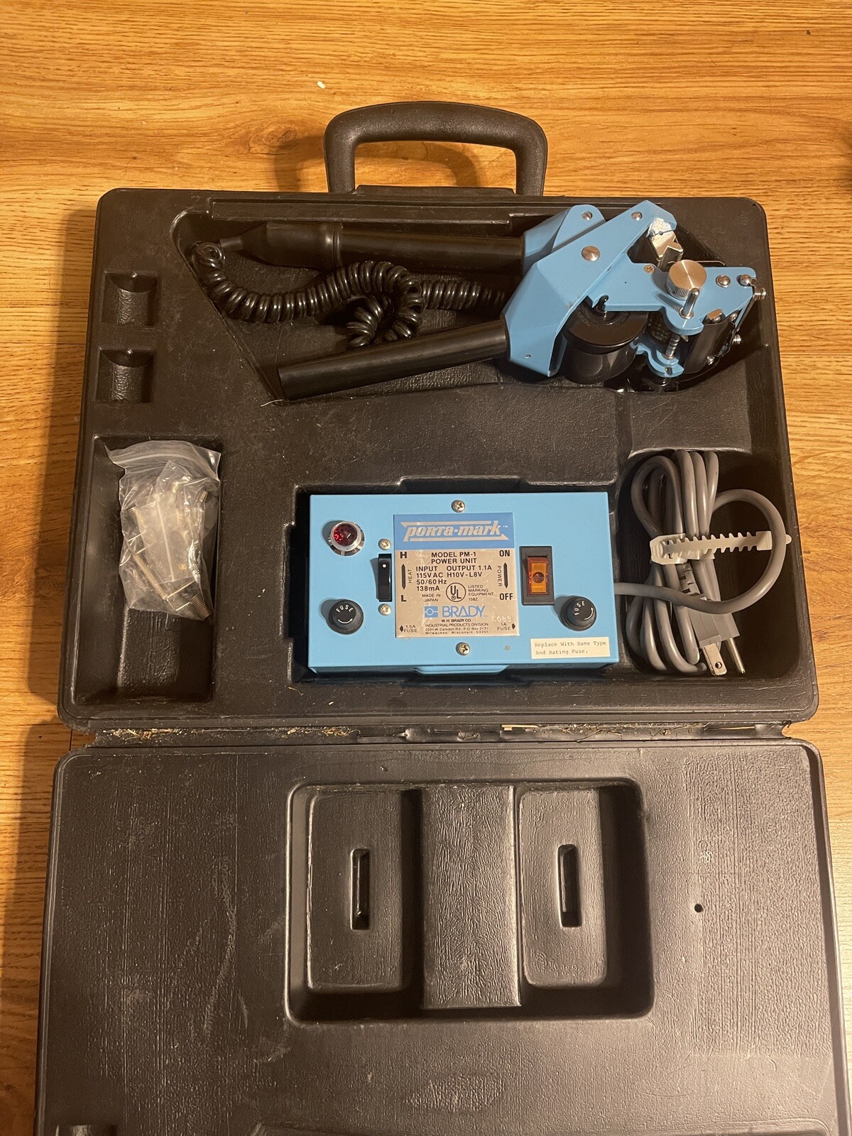 Brady Porta-Mark PM-1 Hot Stamper Hot Stamping Marking Tool PM 1 PM1 | eBay