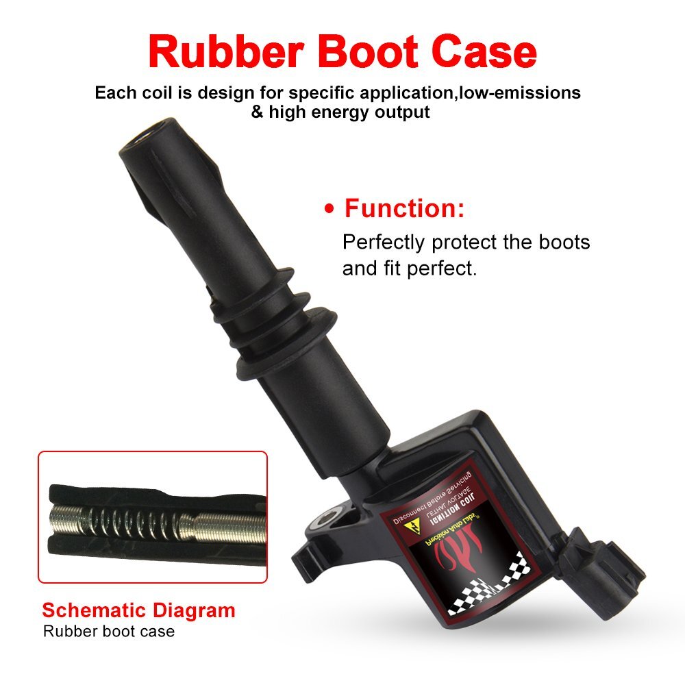 8Pcs DG511 Ignition Coils Pack For Ford F150 Explorer Expedition ...