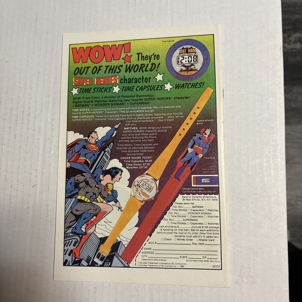 MASTERS OF THE UNIVERSE # 1 (1982) HE-MAN ! MINI SERIES DC COMICS SHARP ...