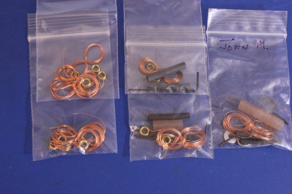 Control Line Connectors, Eyelets, Leadouts, Wrapping Wire NIP - Lot EO ...