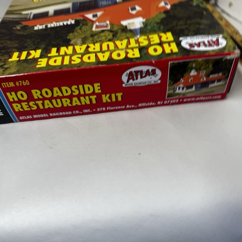 Atlas Trains HO Scale Roadside Restaurant Model Train Building Kit 760 ...
